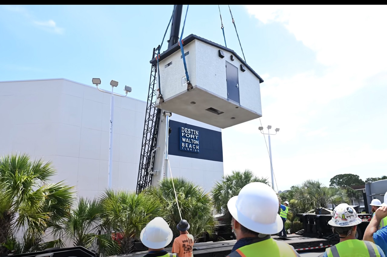 New restroom installed at Cinco Bayou Boat Ramp as Okaloosa County ...