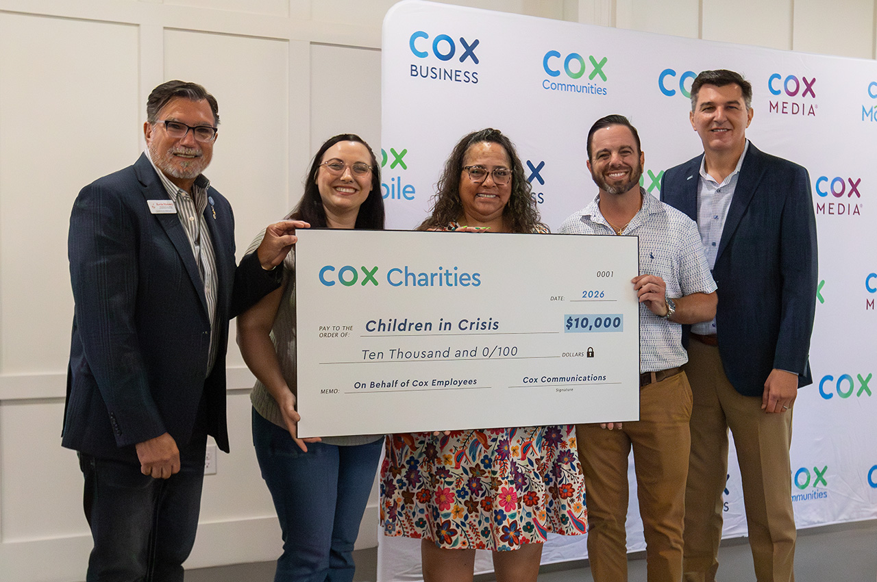 Cox employees award $60,000 in grants to six Gulf Coast nonprofits